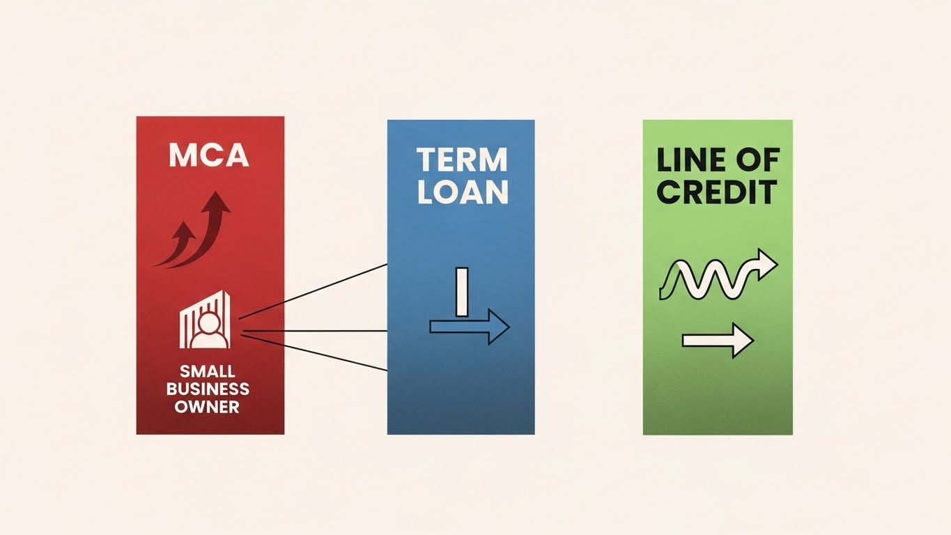 MCA Vs. Term Loan Vs. Line Of Credit: The Small Business Owner's ...
